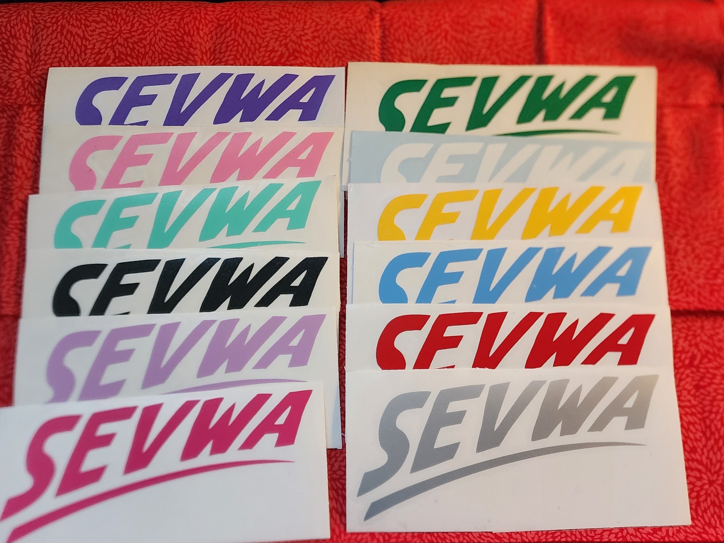 SEVWA new Logo Vinyl Decal – South East Euro Motorsports